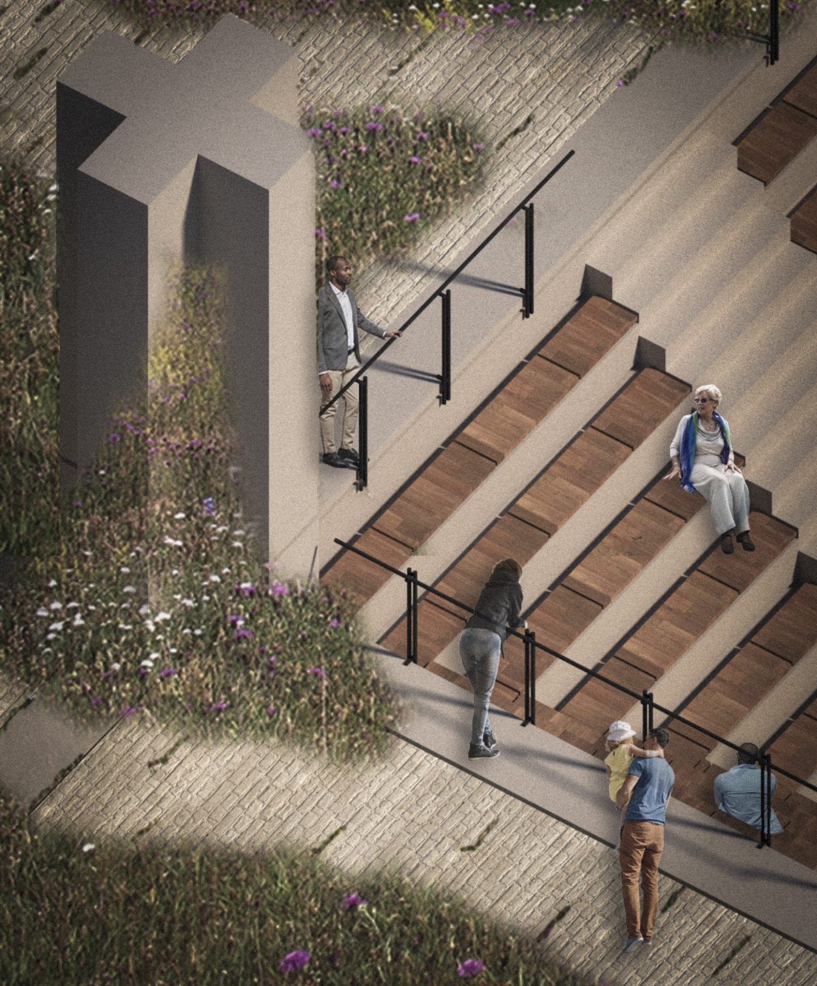 Tim Rodber — A Civic Almshouse – The London School of Architecture