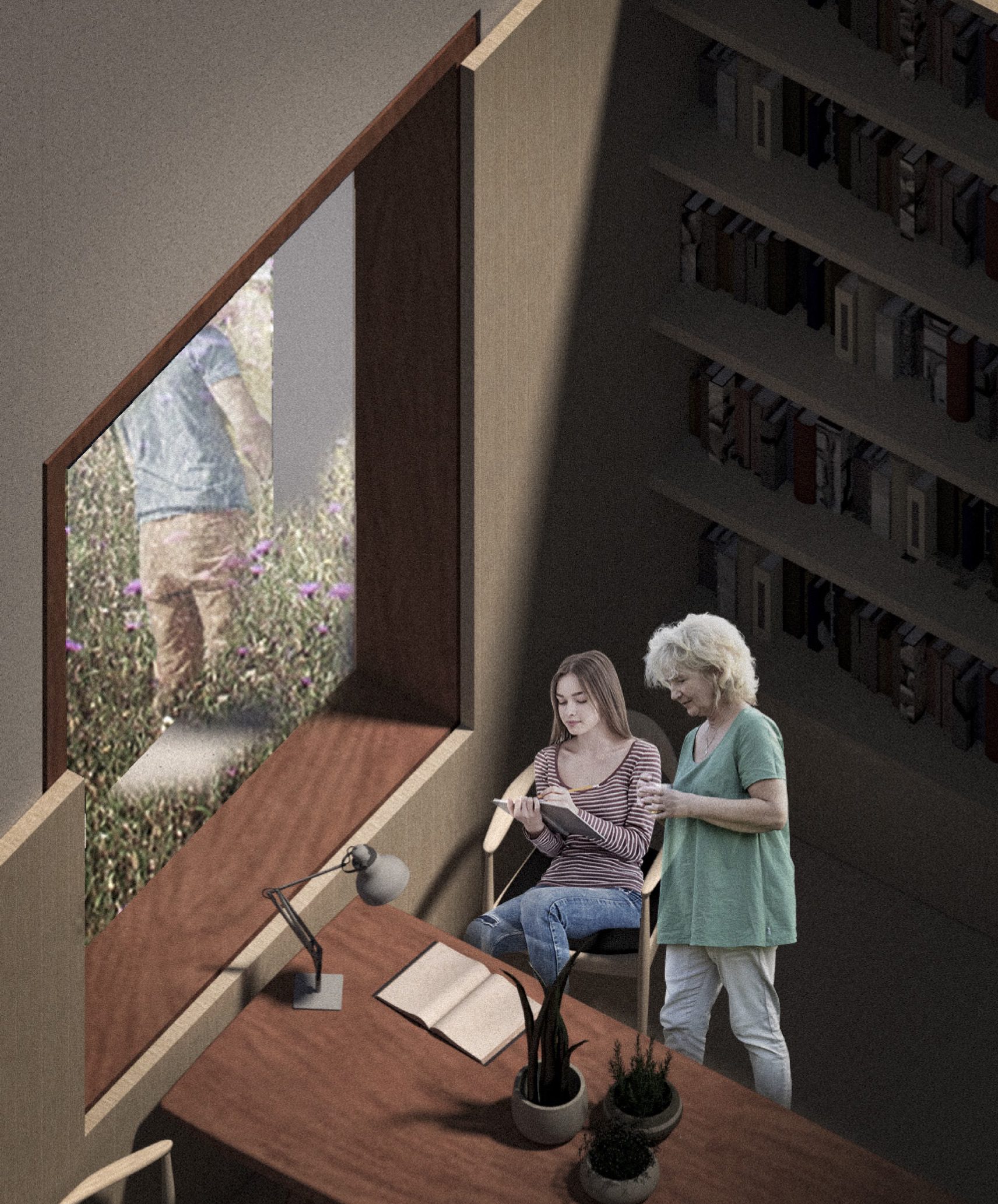 Tim Rodber — A Civic Almshouse – The London School of Architecture