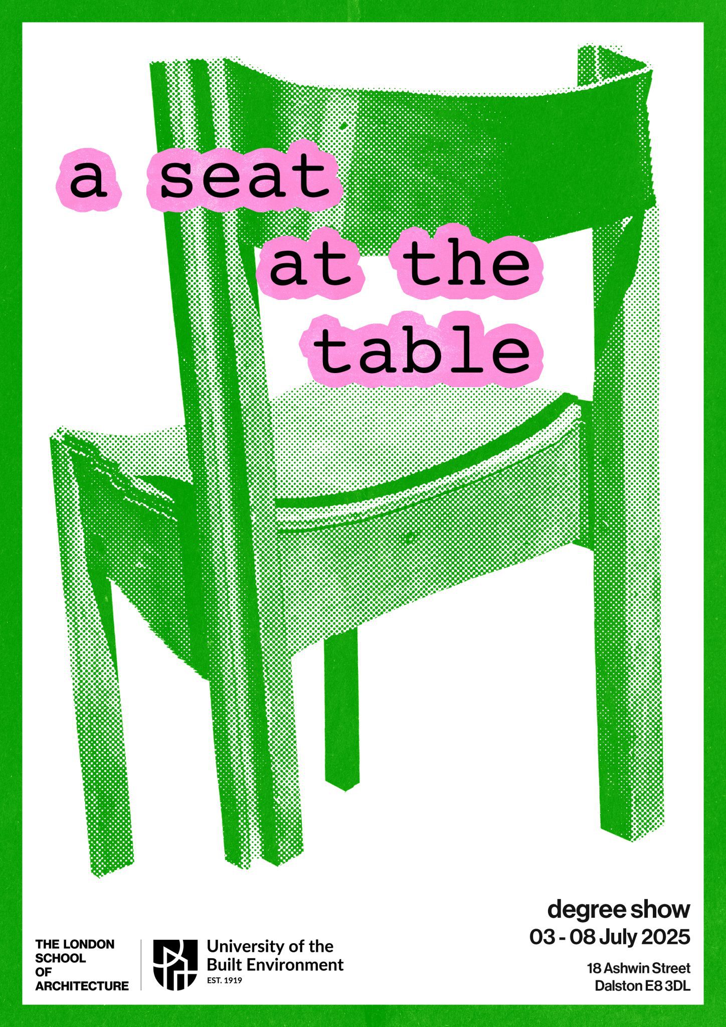 'A Seat at the Table' Summer Show 2025 – The London School of Architecture